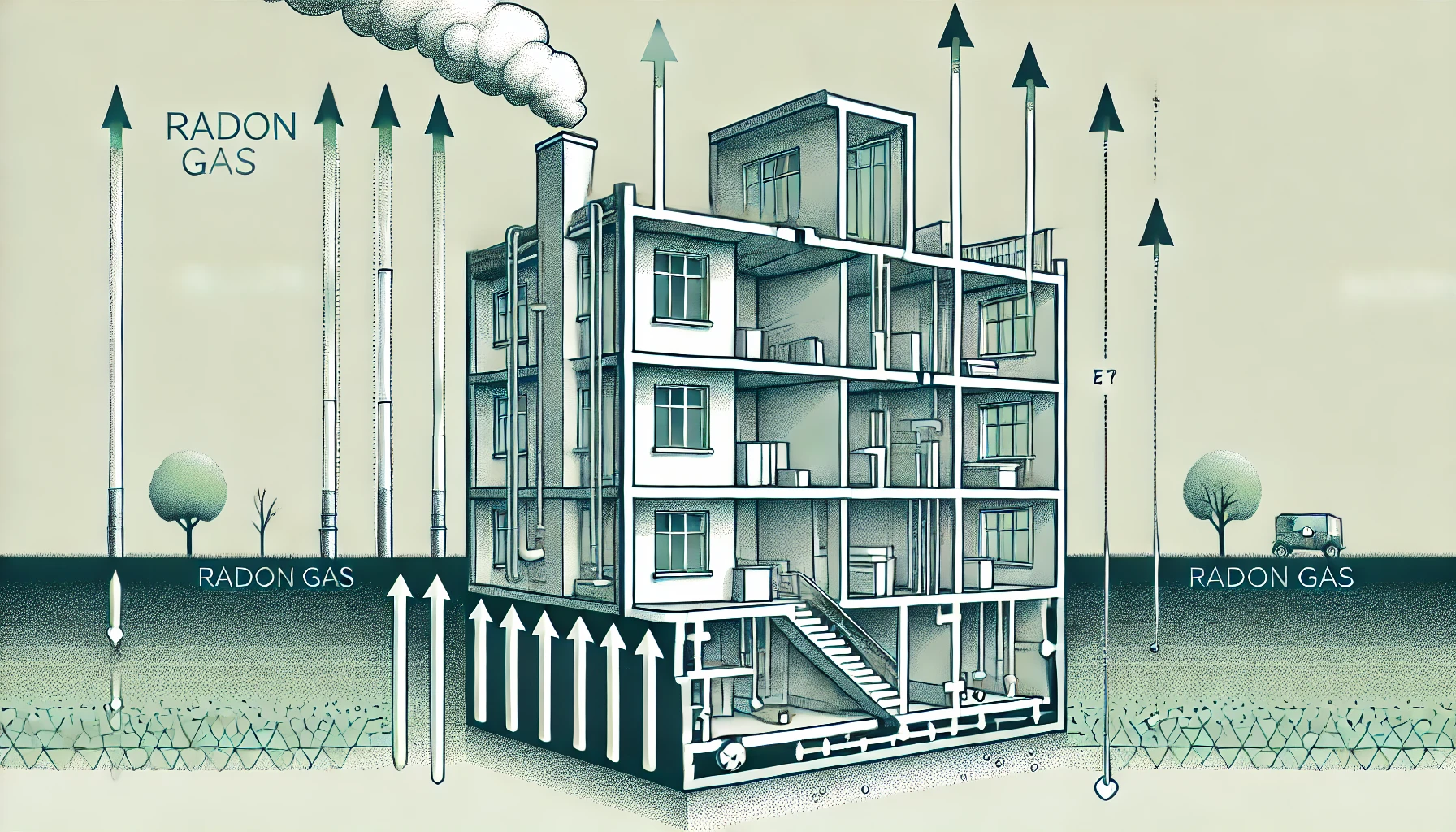Pronikání radonu do staveb z podloží | DVAKO